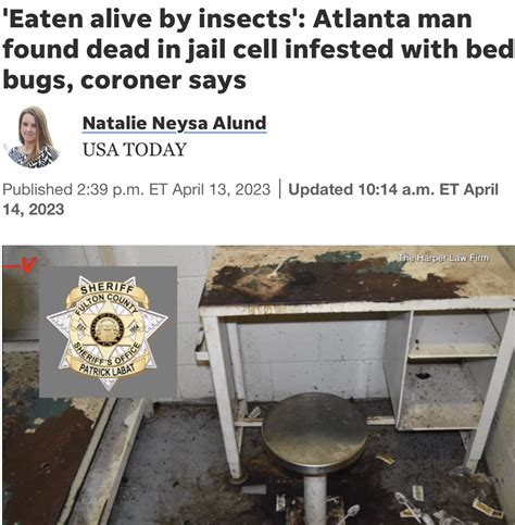 Jail Cell Bed Bugs At Edwin Hare Blog