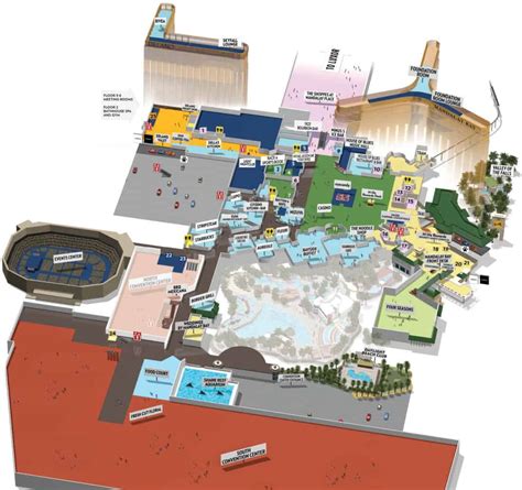 Mandalay Bay Hotel Map In 2021