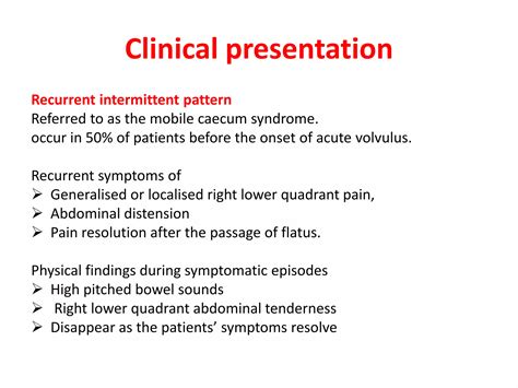 Volvulus Of Colon Pptx