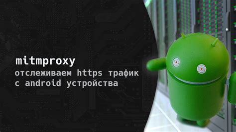 Перехват сетевого трафика с Android Базовая настройка Mitmproxy Youtube