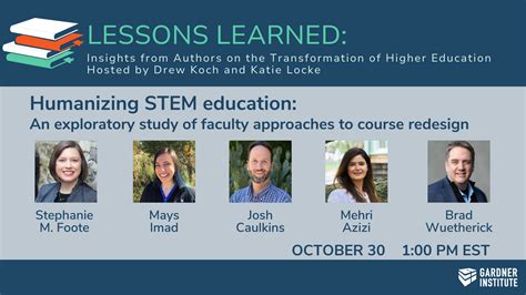 Lessons Learned October 30 2023 Gardner Institute