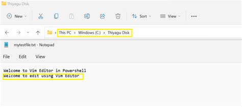 How To Use Vim Editor In Powershell Powershell