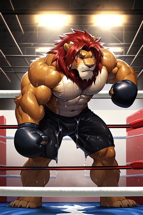 Solo Anthro12 Lion Lora Simba Adult Athletic1 Seaart Ai