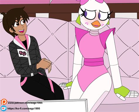 Commission Roland And Glamrock Chica By Eagc7 On Deviantart