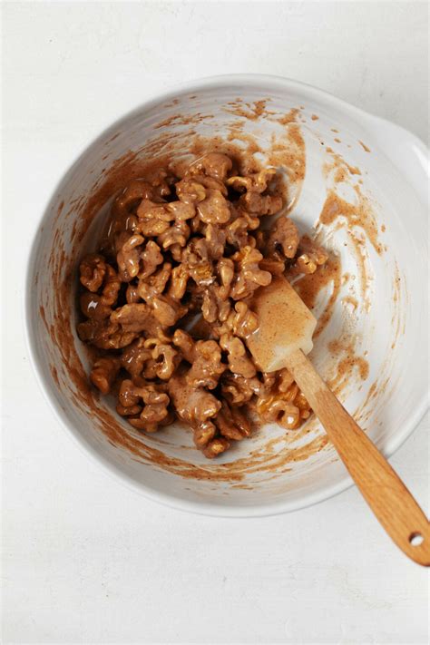 Crispy Baked Vegan Candied Walnuts The Full Helping