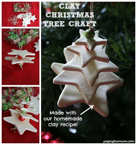 Clay Christmas Tree Craft