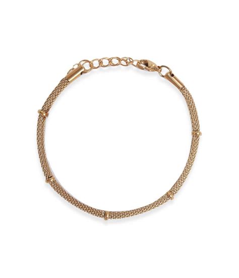 Sandy Pearl Nova Bracelet Black White Denim