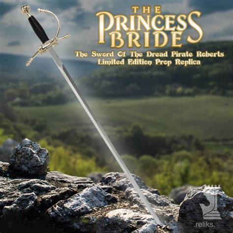 Princess Bride Dread Pirate Roberts Sword Replica Official Licensed