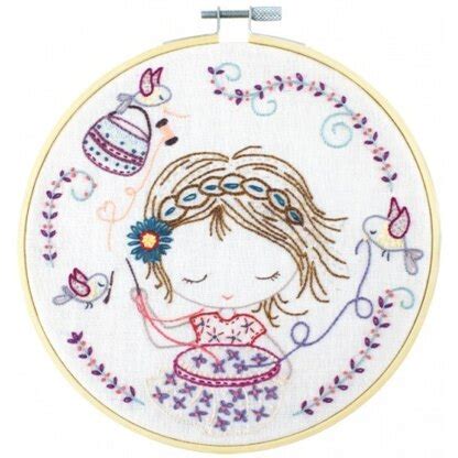 Un Chat Dans Laiguille When Salome Embroiders Embroidery Kit Sold