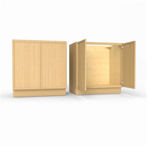 Slim Frame Shaker Vanity Sink Base Cabinet With Full Height Doors 345
