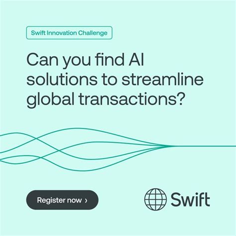 Aravind Baliga On Linkedin Swiftinnovationchallenge Innovation Ai Payments Swift