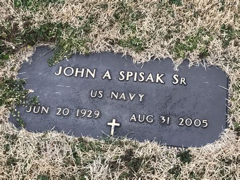 John A Spisak Sr 1929 2005 Find A Grave Memorial