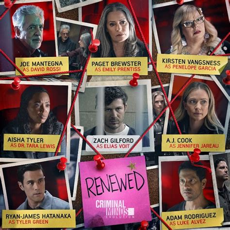 Criminal Minds Evolution Renewed Production Starts Later This Year