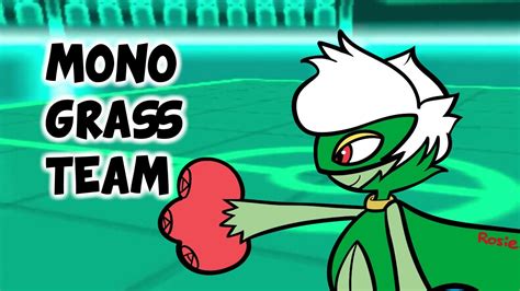 Mono Grass Team Pokemon Oras Wi Fi Battle Youtube