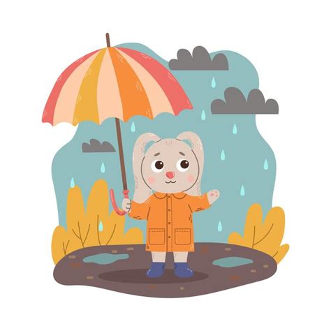 Rainy Cartoon Vector Art Icons And Graphics For Free Download