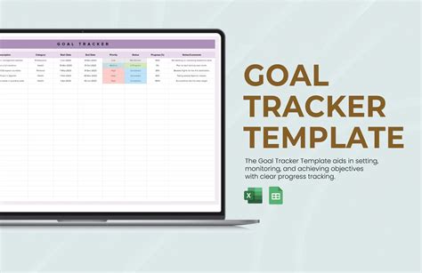 Weekly Goal Tracker Template