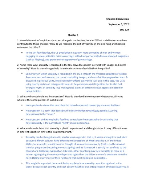 Chapter 3 Discussion Chapter 3 Discussion September 5 2022 Soc 329