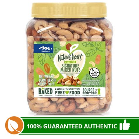 Meadows Unsalted Mix Nuts 1kg Lazada Ph