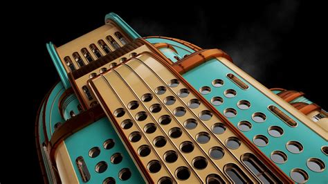 Kitbash3d Atompunk Premium 3d Models And Materials Kit