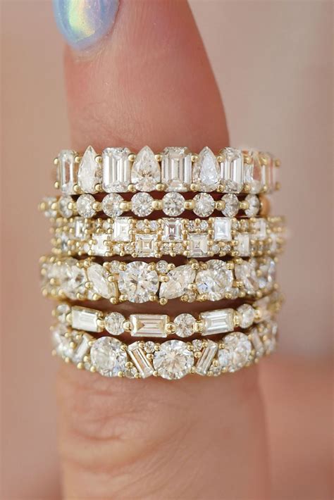 Mix And Match Your Perfect Stacking Ring Set In 2025 Unique Womens