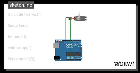 servo normal operation wokwi esp32 stm32 arduino simulator