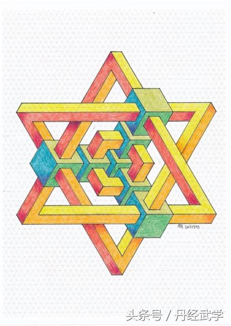 手繪神圖丨手繪藝術創意庫 幾何世界魔幻圖 每日頭條 手繪神圖丨手繪藝術創意庫 幾何世界魔幻圖 每日頭條