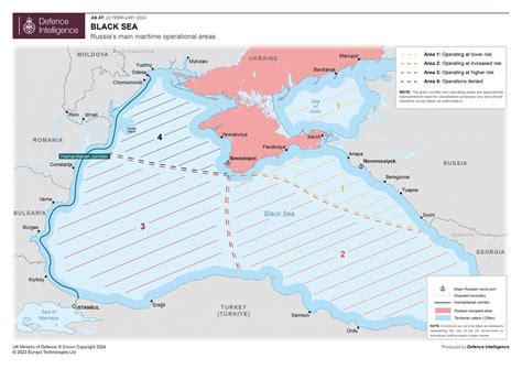 Ukraines Dominance In The Western Black Sea Uk Defense Intelligence