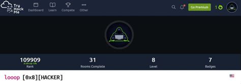 Cybersecurity Hackerlevel Tryhackme Infosec Learningjourney