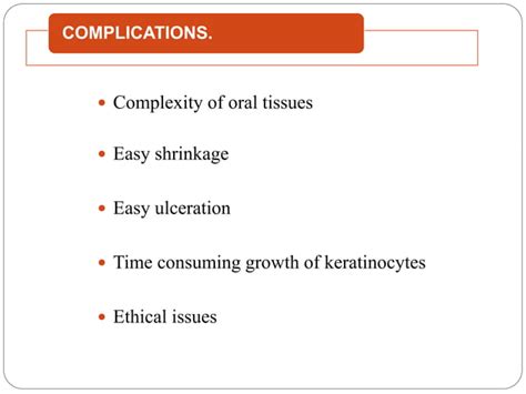 Oral Mucosal Tissue Engineering Pptx Dental Health Diseases And