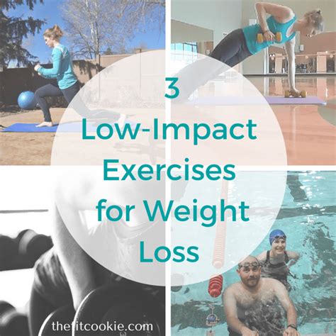 3 Low Impact Exercises For Weight Loss • The Fit Cookie