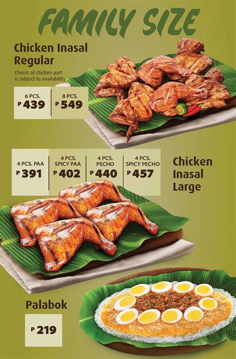 Mang Inasal Takeout And Delivery Blowout Summer Edition Combo Meals