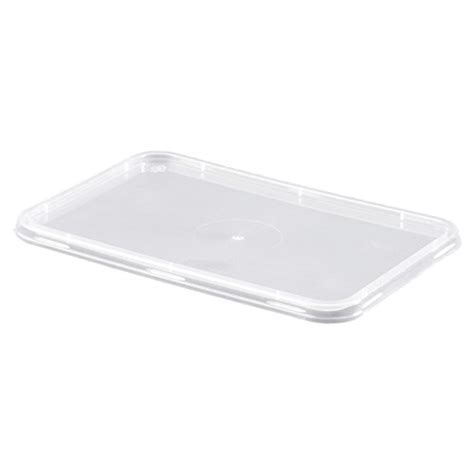 Pp Rectangular Container Lid 500 650 750 1000 Ml Acopack