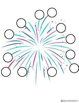 Fireworks Dot Art By Happy Hands Pediatric Ot Tpt