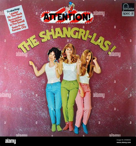 The Shangri Las Attention The Shangri Las Original Vinyl Cover