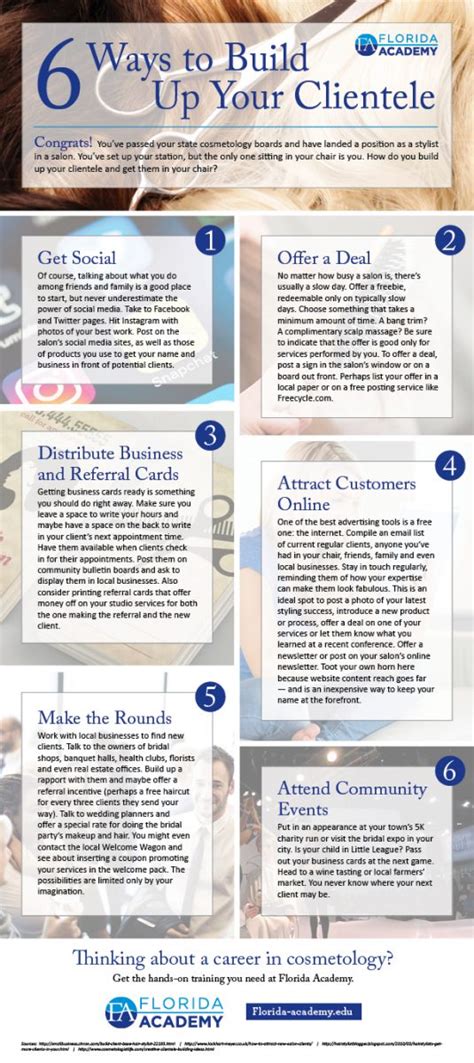 Build Your Clientele 6 Ways To Build Up Your Clientele For Cosmetology