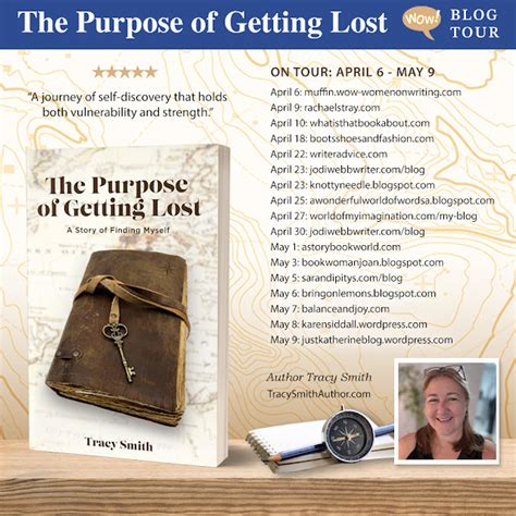 The Purpose Of Getting Lost By Tracy Smith Blog Tour And Giveaway Wow