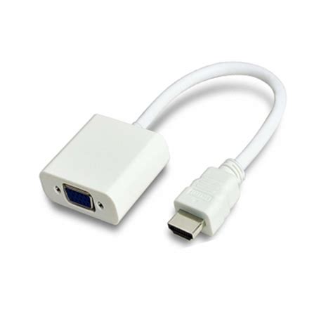 HDMI To VGA Converter Adapter Cable Shopee Malaysia