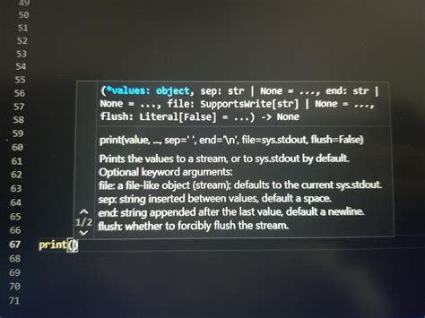 Why Does Vscode Display This When I Write Print In Python And How Do I Turn It Off R Vscode