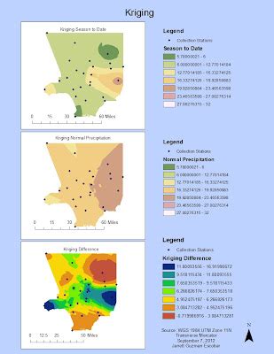 GIS Labs Research Projects Spatial Interpolation
