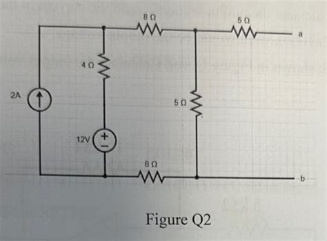 Solved Consider the circuit below shown in Figure Q2 with | Chegg.com