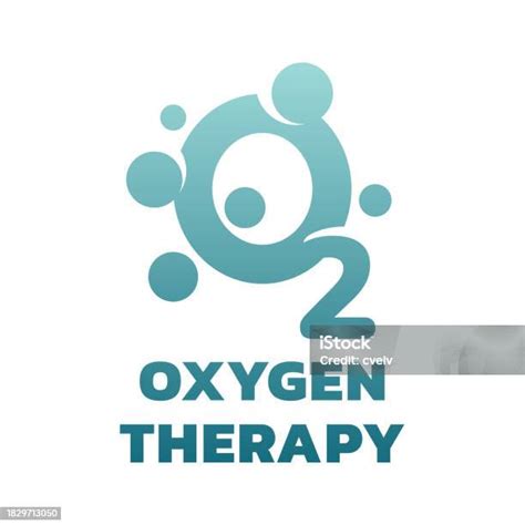 Oksigen Logo Vektor Terapi O2 Ilustrasi Stok Unduh Gambar Sekarang