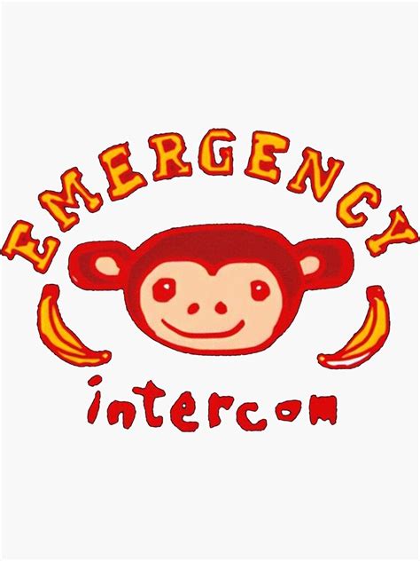 Emergency Intercom Drew Philips Sticker For Sale By Eileenmalloy