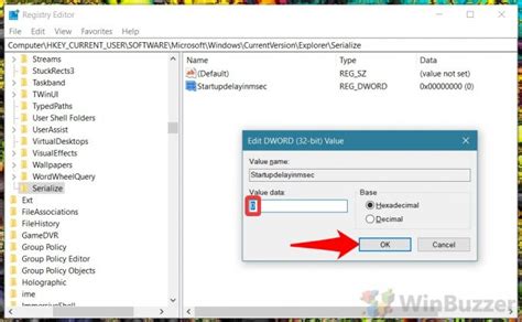 How To Disable Startup Delay For Autostart Programs In Windows WinBuzzer