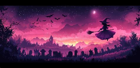 This Eerie Image Depicts A Stunning Witch Relaxing In A Cemetery At