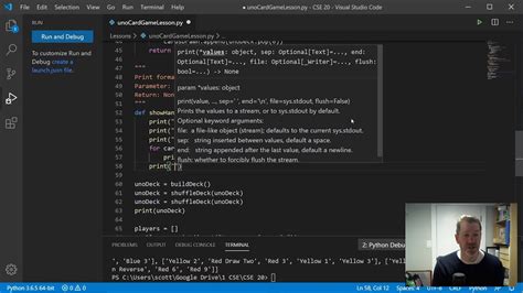 Making An Uno Card Game In Python Part 2