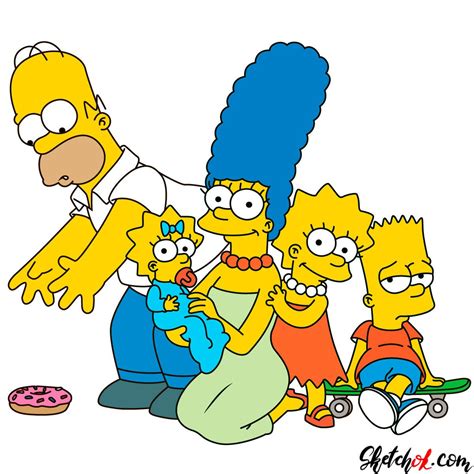How To Draw Simpsons Characters