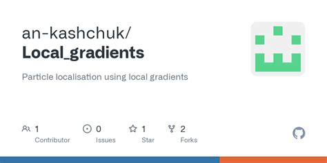 Github An Kashchuklocalgradients Particle Localisation Using Local