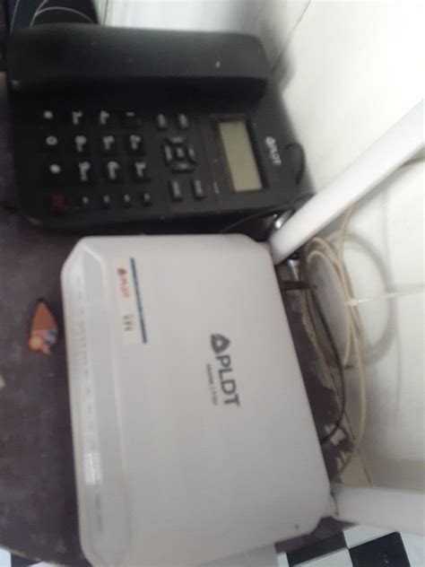 Pldt Router And Telephone Computers And Tech Office And Business