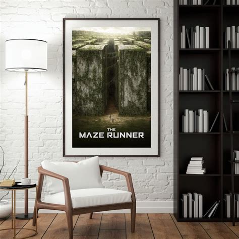 The Maze Runner Poster Sci Fi Movie Wall Art Digital Download Etsy