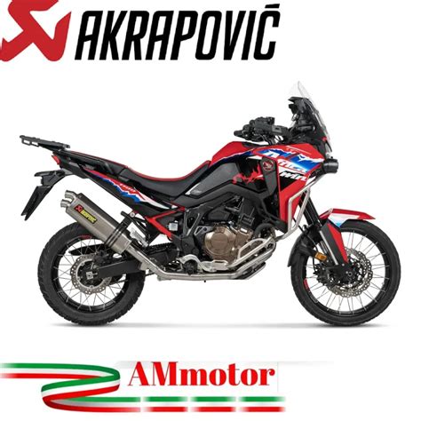 Akrapovic Honda Africa Twin 1100 Adv Sports 20 2025scarico Completo